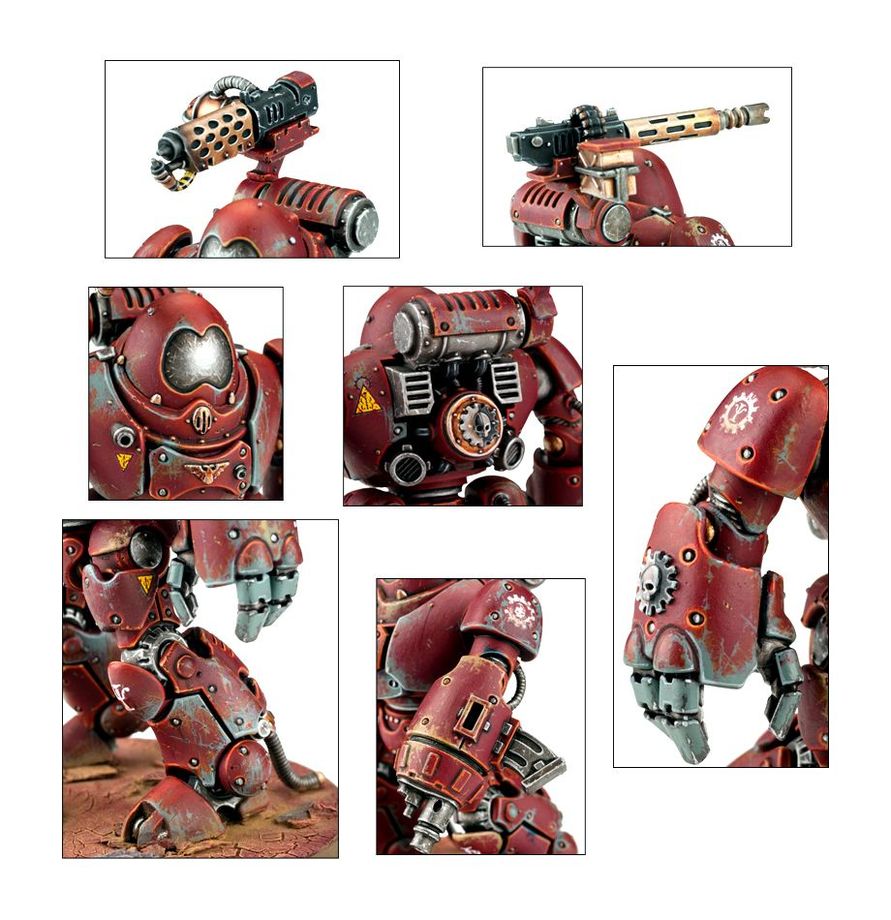 Warhammer 40,000 | Adeptus Mechanicus | Kastelan Robots | Plastic Unit ...