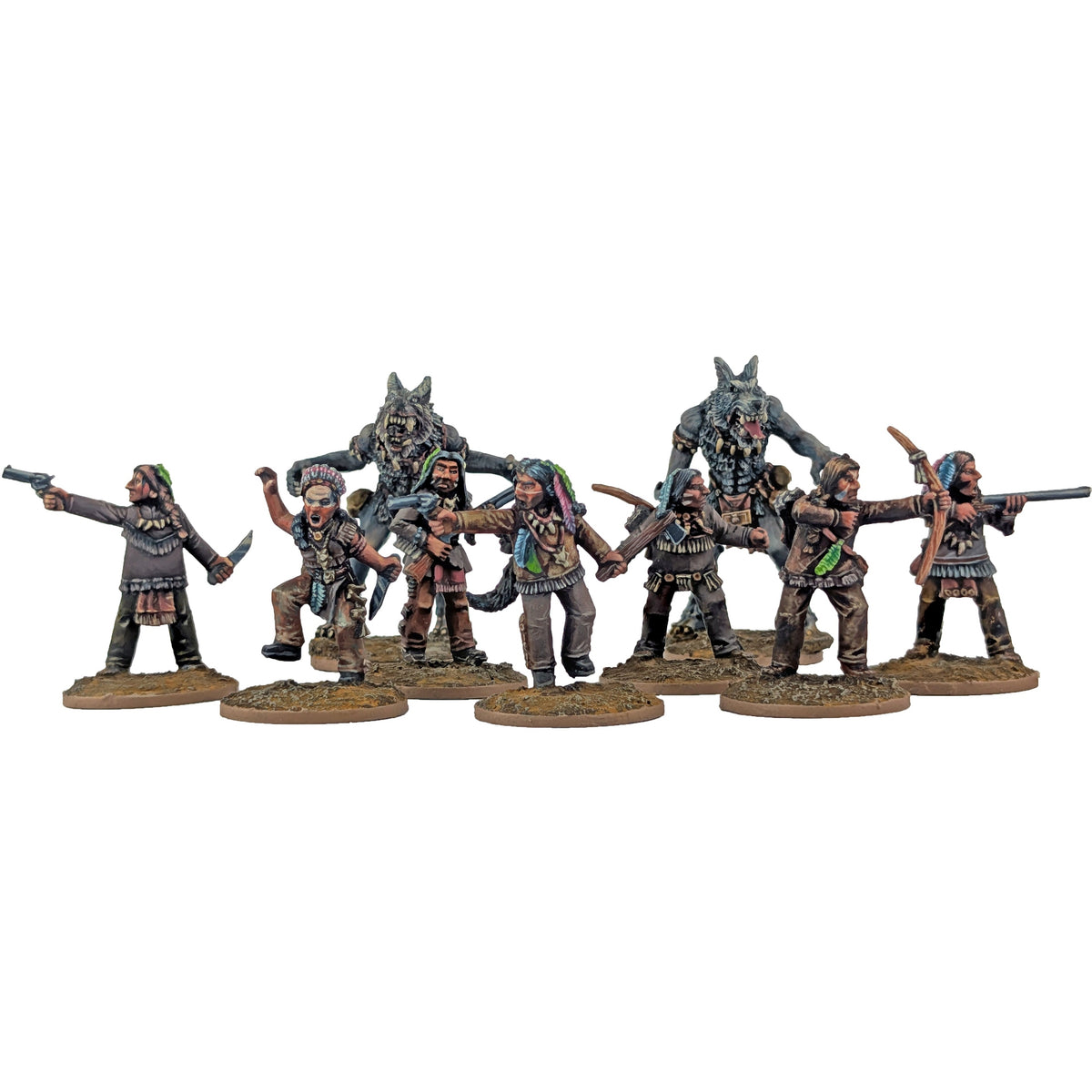 Dead Man's Hand | Spirit Walkers | 28mm Metal Unit — Miniature Kingdoms LTD