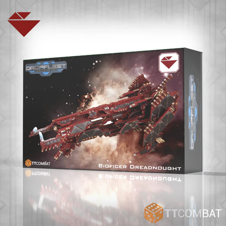 Dropfleet Commander | Bioficer | Dreadnought | Ship Box — Miniature ...