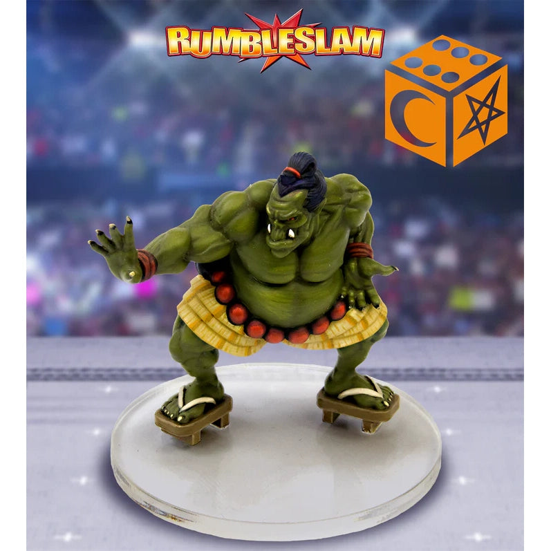 Rumbleslam | Orkishi | 28mm Resin Blister Pack — Miniature Kingdoms LTD